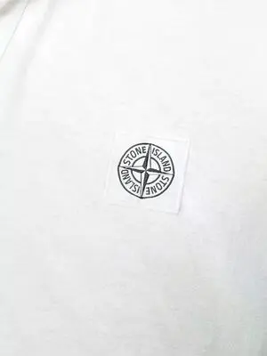Stone Island Logo Patch Polo Shirt