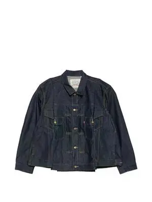 Sacai X Levis Cotton Denim Jacket