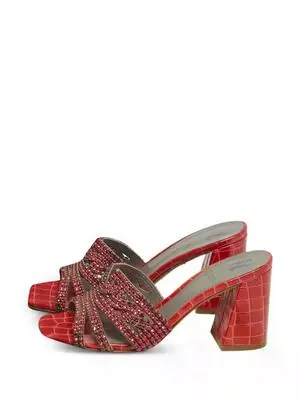 GINA Rodeo Mules With Crystal Embellishments
