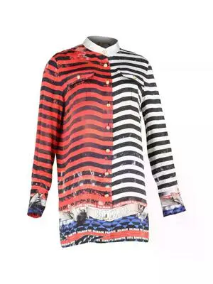Balmain Stripe-print Shirt