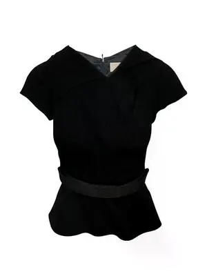 PETER PILOTTO Peplum Wool Top