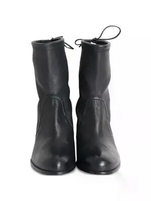 STUART WEITZMAN Leather Boots With Tie Fastening