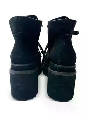 Cult Gaia Lace-up Platform Ankle Boots