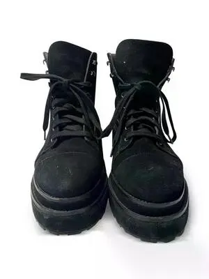 Cult Gaia Lace-up Platform Ankle Boots