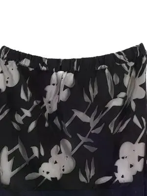 Marni Floral-print Flared Mini Skirt