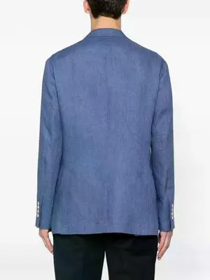 Brunello Cucinelli Single-breasted Blazer - Blue