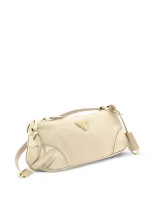 Prada Re-edition 2002 Re-nylon And Leather Shoulder Bag - Neutrals