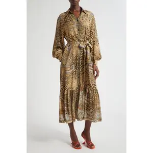 Etro Animal Print Dresses