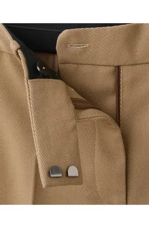 Mango Osaka Wide-leg Trousers - Medium Brown