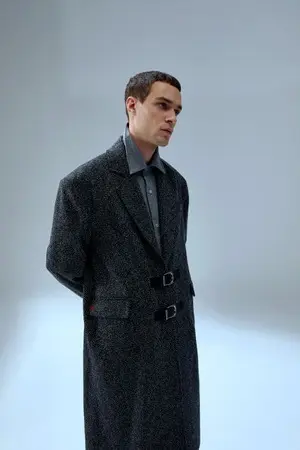 PCFG Wool And Cashmere Blend Overcoat