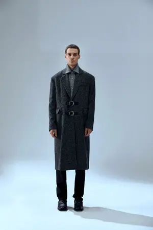 PCFG Wool And Cashmere Blend Overcoat