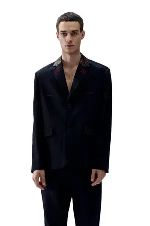 PCFG Kangaroo Collar Blazer Jacket