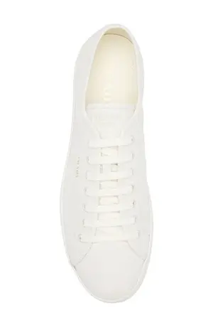 Prada Smooth Italian Calfskin Sneakers - Avorio