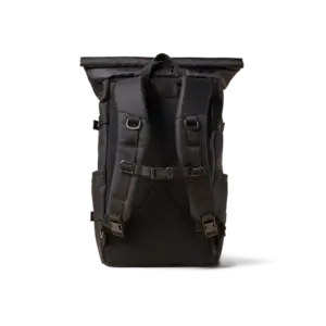 THE BROWN BUFFALO Rolltop Backpack - Balistic-black