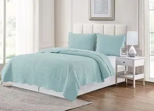 C&F HOME Christiana Breeze Quilt Bedding Collection - Blue