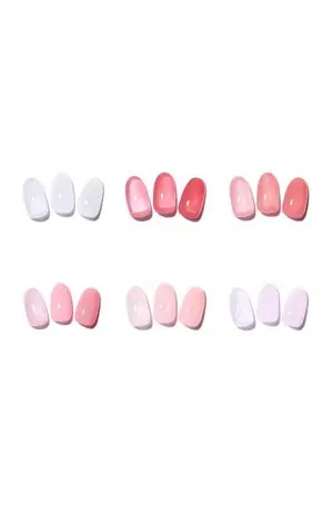 BEETLES Nude Gel Polish Set 6 Colors