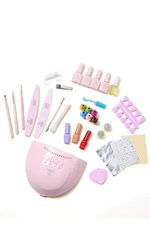 BEETLES 25 Colors 51 Pcs Gel Nail Manicure Studio Kit With Uv Light