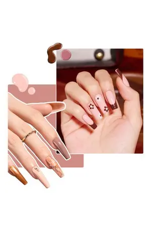BEETLES Neutral Nude Gel Polish Set 6 Colors