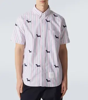 Thom Browne Striped Cotton Shirt