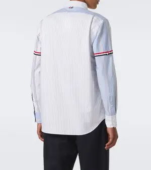 Thom Browne Striped Cotton Shirt - Multicoloured