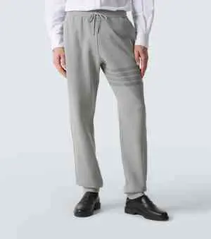 Thom Browne 4-bar Cotton Sweatpants