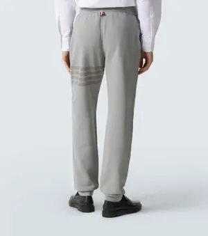 Thom Browne 4-bar Cotton Sweatpants