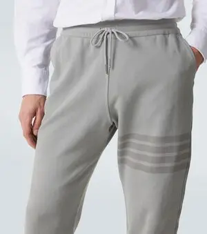 Thom Browne 4-bar Cotton Sweatpants
