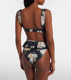 MONTCE Victoria Liz Floral Bikini Top - Multicoloured