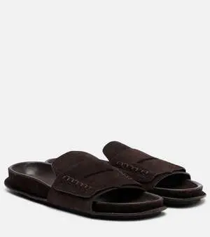 Jacquemus Suede Slides