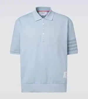 Thom Browne Collared Polos For Men