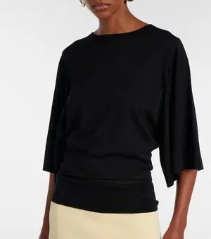 Jacquemus Mananco Wool And Silk Sweater