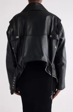 Givenchy Upside-down Leather Jacket