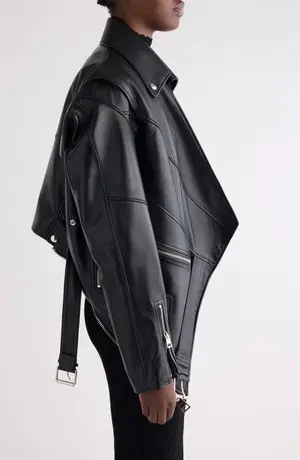 Givenchy Upside-down Leather Jacket
