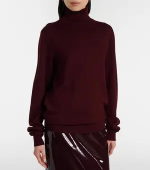 THE FRANKIE SHOP Eve Wool Turtleneck Sweater