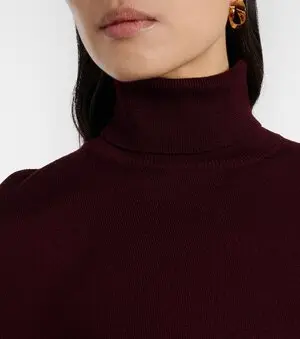 THE FRANKIE SHOP Eve Wool Turtleneck Sweater