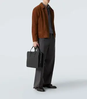 Brioni Leather Briefcase