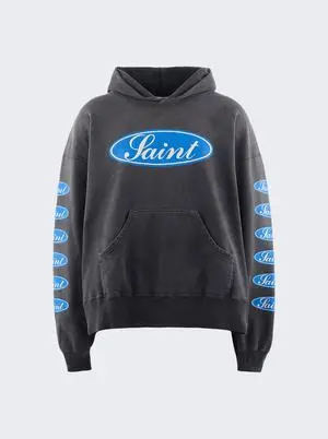 SAINT MXXXXXX Love Among Hoodie Washed - Black