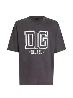 Dolce & Gabbana Graphic-print Hoodie - Black