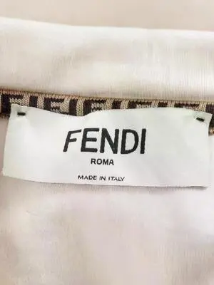 Fendi Cotton Pocket Detail Sweatshirt