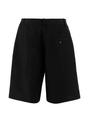 Jacquemus Button Shorts - Black