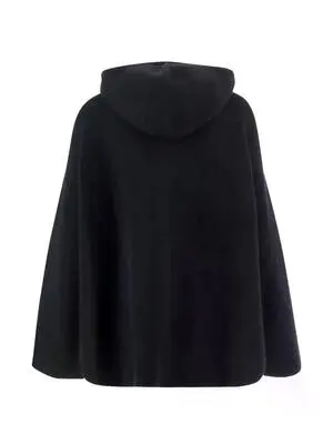 ALLUDE Hooded Zip-up Sweatshirt