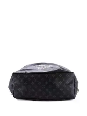 LOUIS VUITTON Cabas Light Drawstring Bag Flash Fragment Monogram Eclipse Canvas