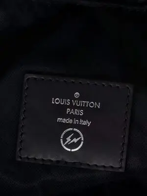LOUIS VUITTON Cabas Light Drawstring Bag Flash Fragment Monogram Eclipse Canvas