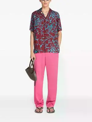 Dries Van Noten Rose-print Shirt