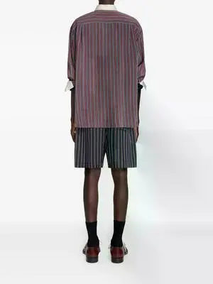Dries Van Noten Contrast Striped Shirt