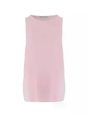 Allude Round Neck Camis Tanks For Women