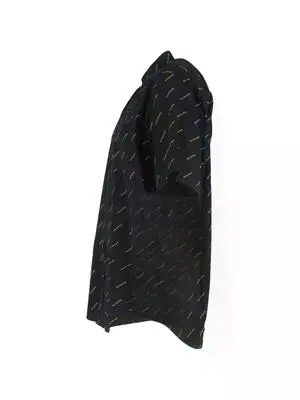 Balenciaga Logo-print Short-sleeve Shirt