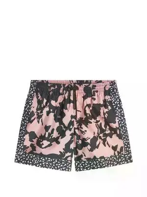 Dries Van Noten Printed Swim Shorts - Pink