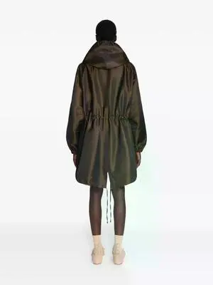Dries Van Noten Changeant Hooded Parka