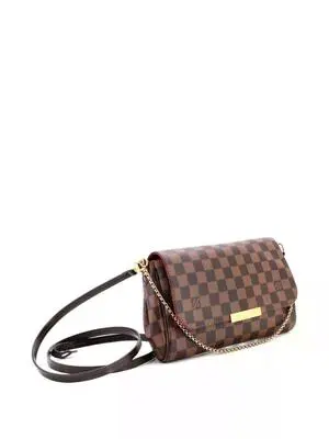 LOUIS VUITTON Favorite Handbag Damier Mm - Brown